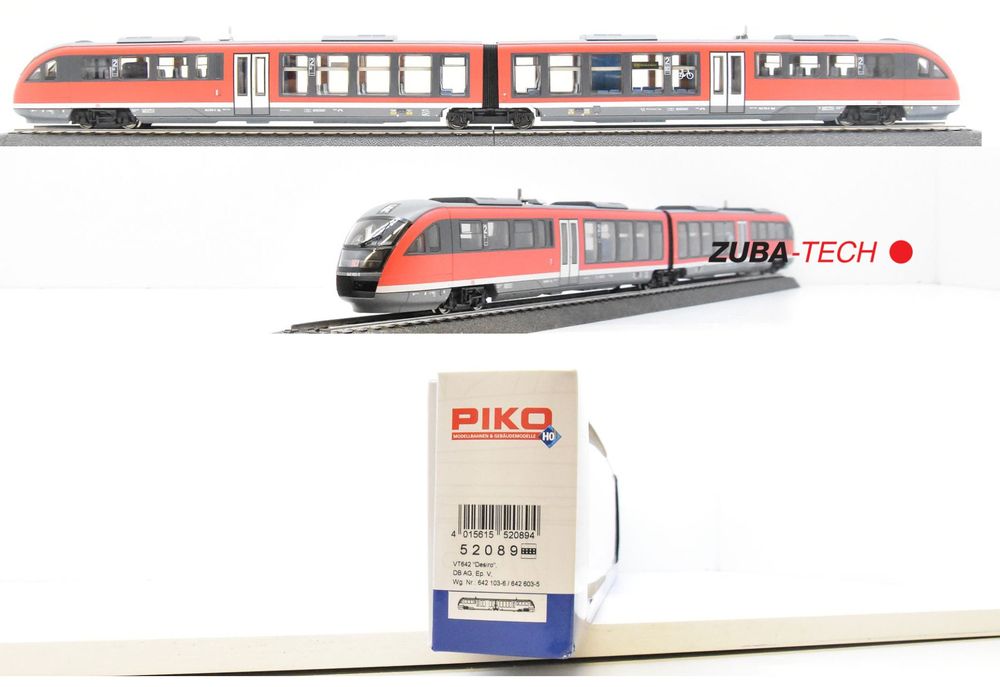 Piko 52089 Dieseltriebzug VT 642 Desiro DB, H0 GS Analog OVP | Kaufen ...