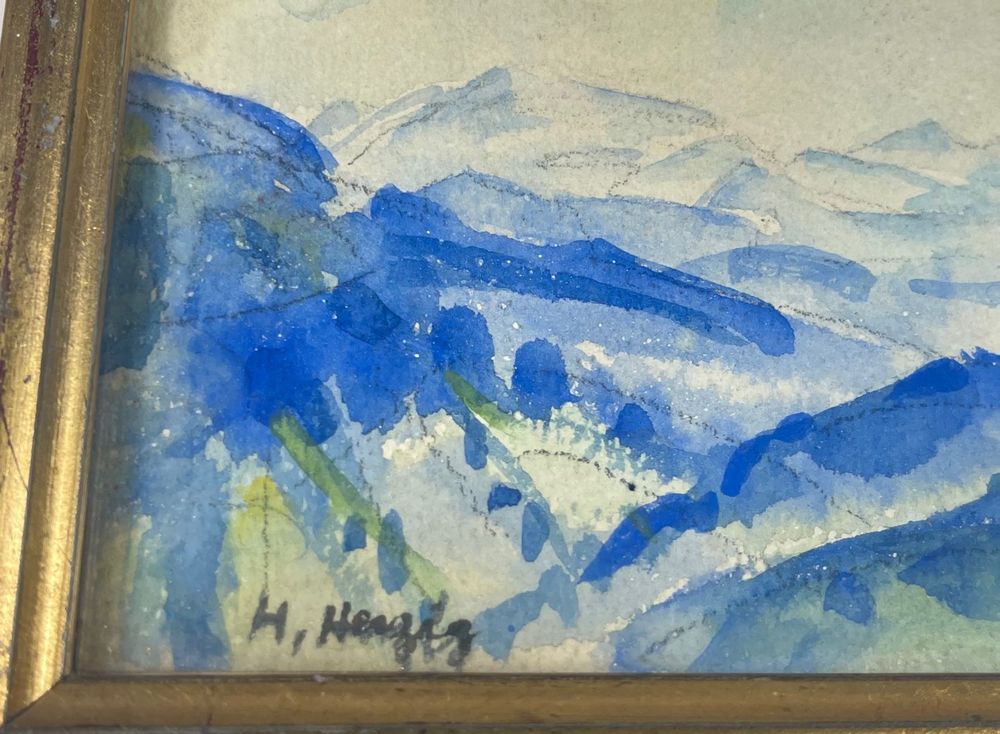 Heinrich Herzig (1887-1964) Aquarell | Kaufen auf Ricardo