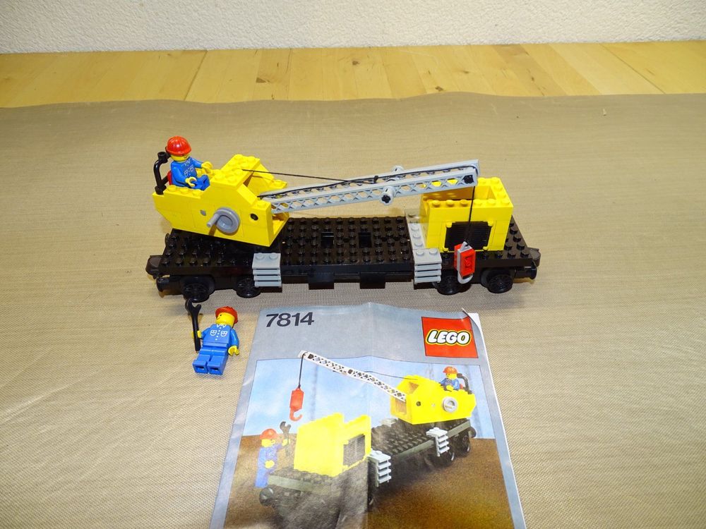 Lego Eisenbahn 7814 Kranwagen, 12 volt | Kaufen auf Ricardo