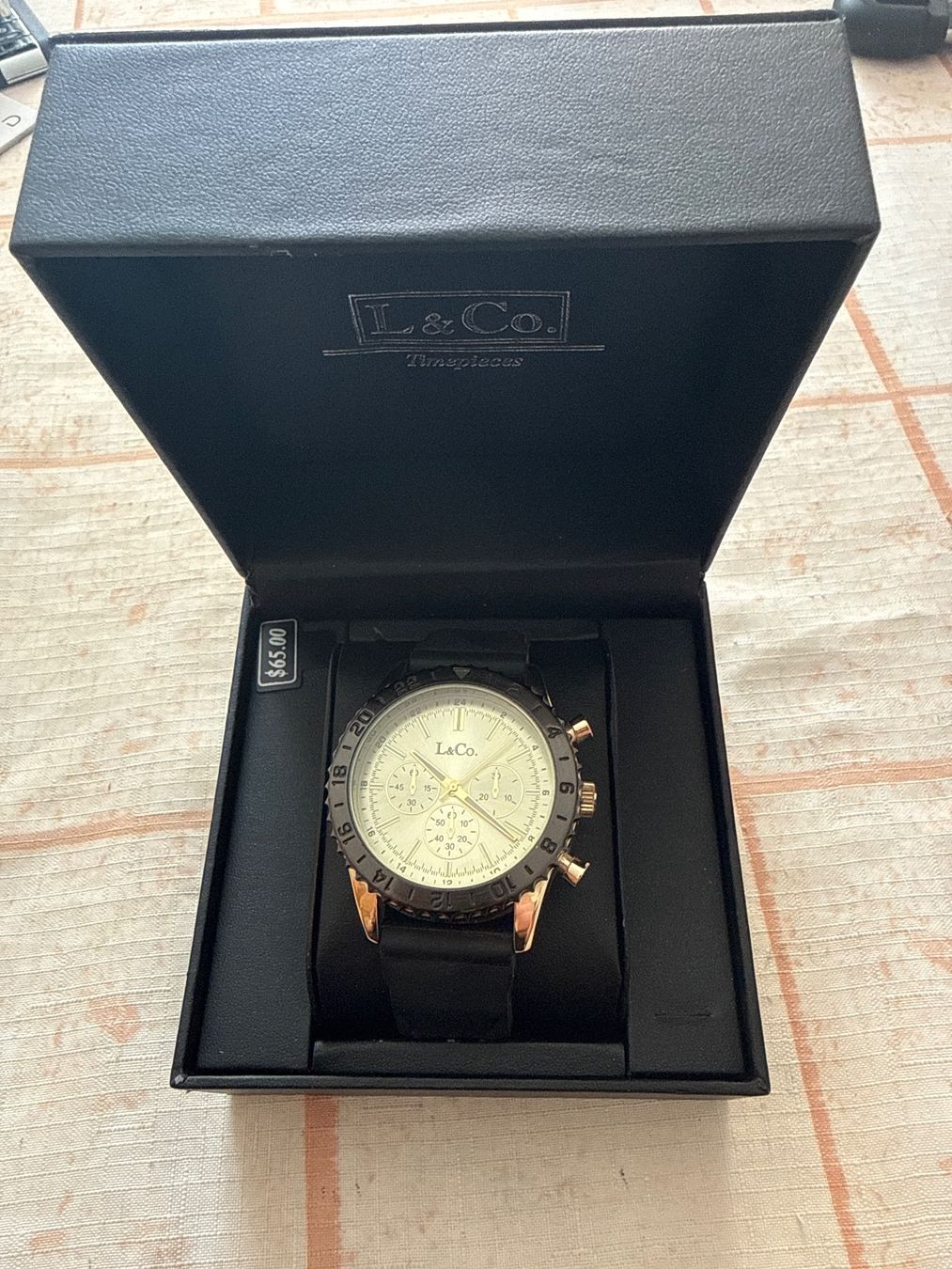 L&Co. Armbanduhr Chronograph mit Box (Neu (gemäss Beschreibung)) in ...