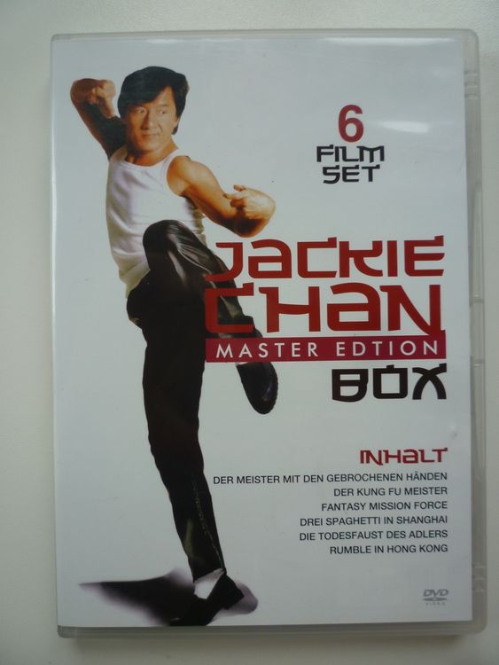 Jackie Chan DVD Box 6 Filme auf 2 DVD (D'occasion) à Münchenstein pour CHF 8 – avec livraison ...