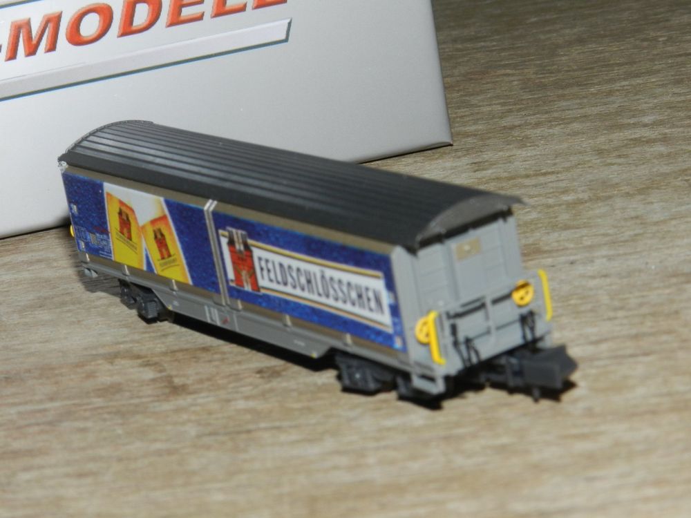 MDS- Modell Spur N Schiebewandwagen Feldschlösschen der RhB (Neuf avec ...