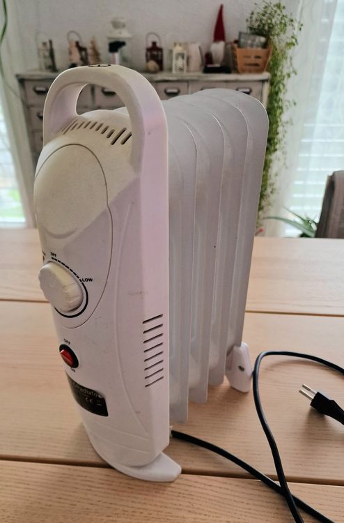 Mini Ölradiator Heizung Heizen Radiator 500W Camper Womo (Gebraucht) in ...