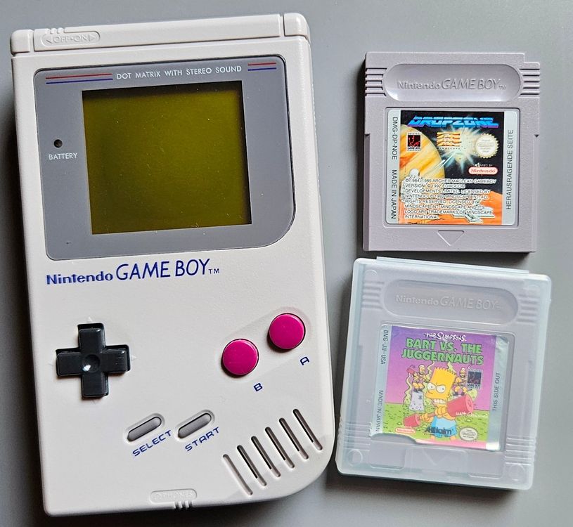 Nintendo Game Boy DMG-01 mit 3 Spielen (Gebraucht) in Brittnau für CHF ...