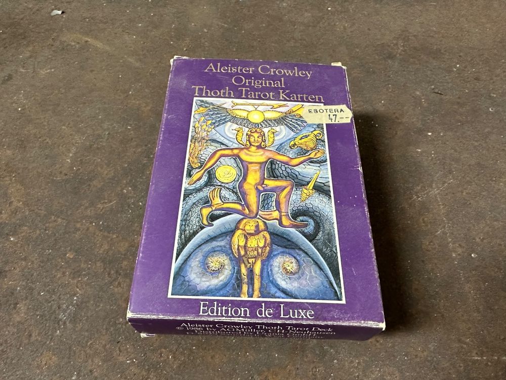 M245 Aleister Crowley Original Thoth Tarot Karten (Gebraucht) in ...