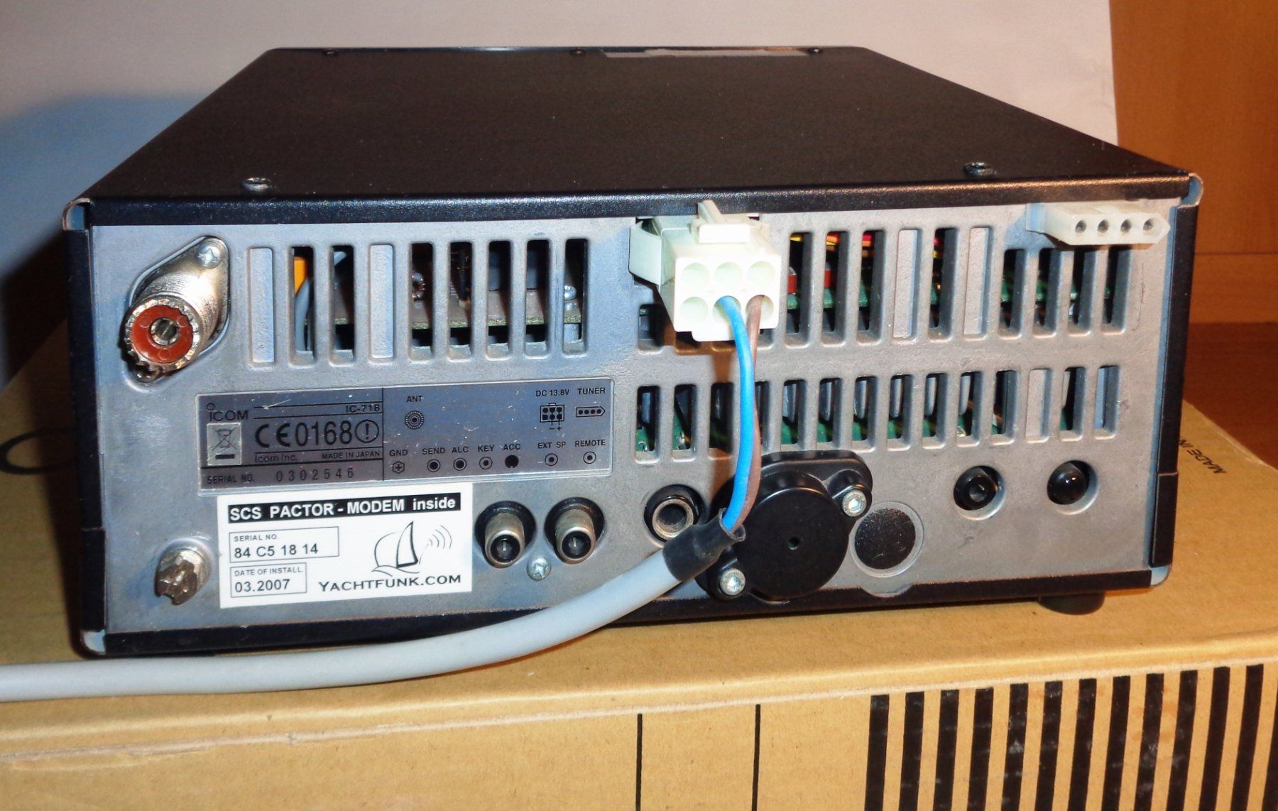 ICOM IC-718 HF Transceiver mit Pactor-Modem (Gebraucht) in Balgach für ...