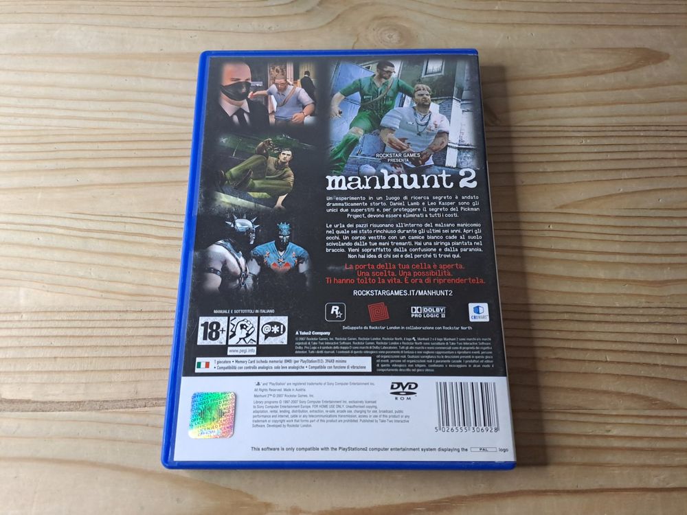 Manhunt 2 PS2 (Gebraucht) in Welschenrohr für CHF 229 – mit Lieferung ...
