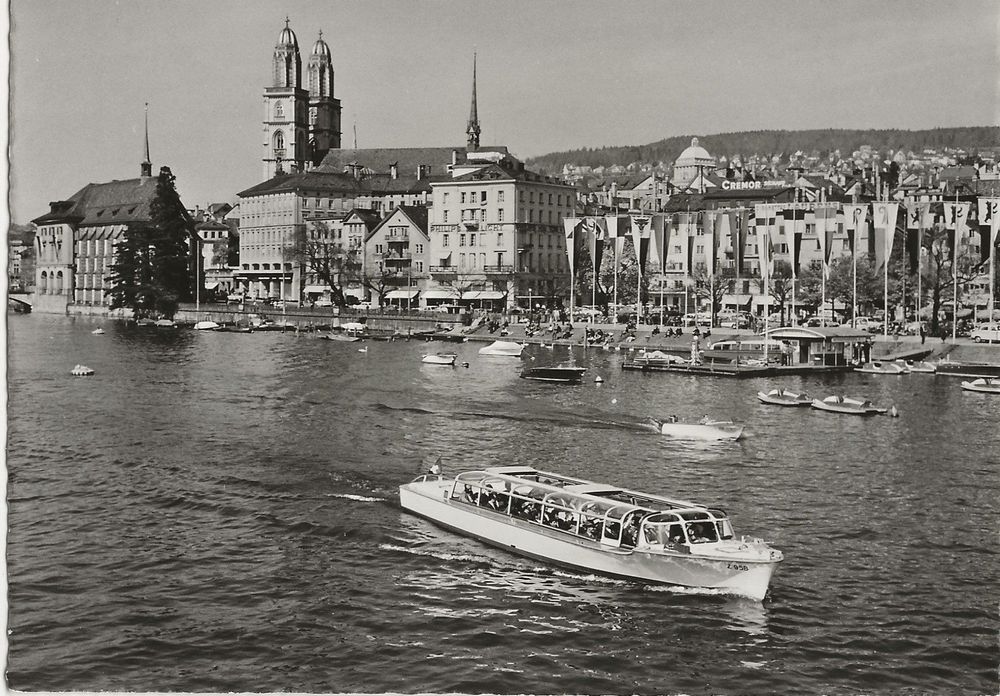 Zürich,Limmat,Grachtenboot Uto | Kaufen auf Ricardo