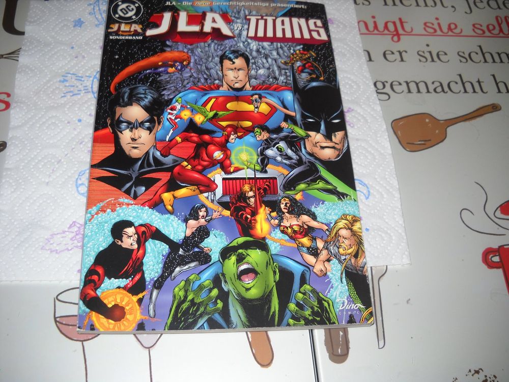 Comic JLA Sonderband 14: JLA VS Titans Softcover Top 1999 (Neu (gemäss ...