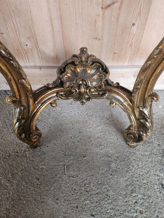 Antike Barock Konsole mit Marmor Um 1770 | Kaufen auf Ricardo