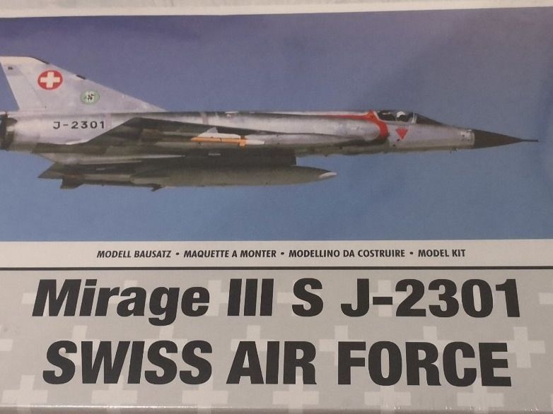 Heller Bausatz Mirage III S J-2301 Swiss Air Force 1 : 72 (Neu und ...