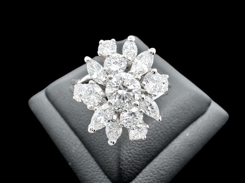 Diamanten 2.1c Ring 18k Weissgold Grösse 53 *S2053 (Gebraucht) in ...