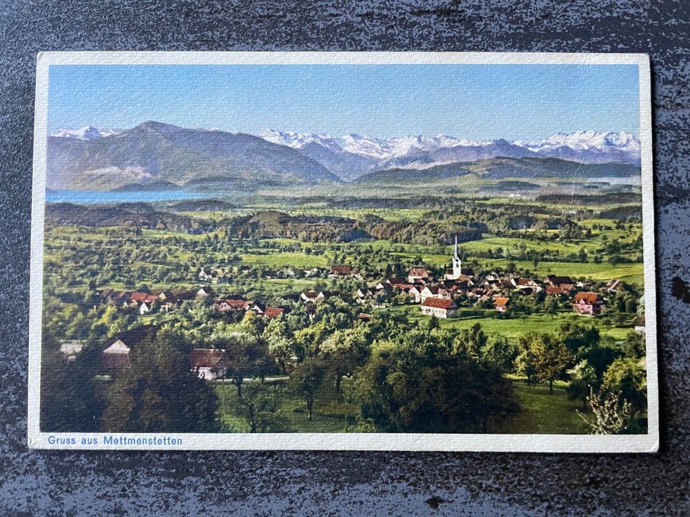 Alte Ansichtskarte Mettmenstetten 1939 (Gebraucht) in Duebendorf für CHF 2 – mit Lieferung auf ...