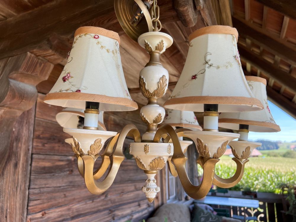 Vintage / Retro? Luster Kronleuchter Deckenlampe | Kaufen auf Ricardo