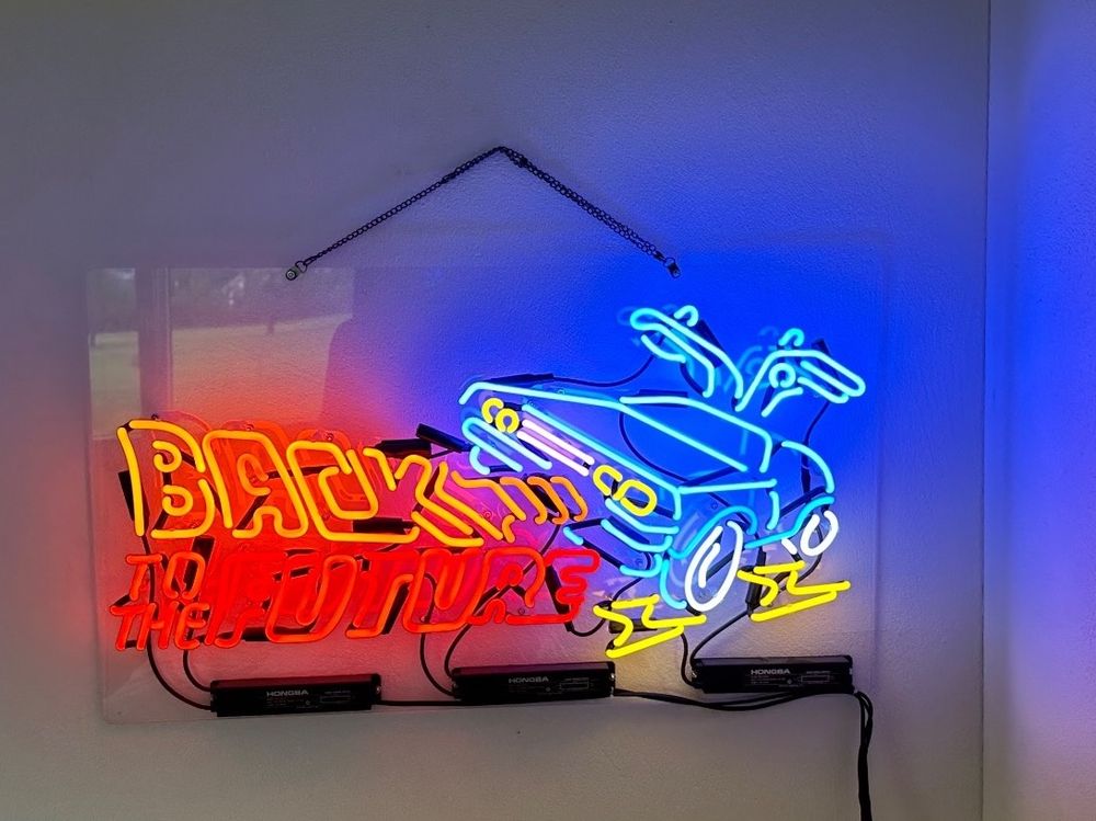Neon Sign "Back to the Future" Neon Schild | Kaufen auf Ricardo
