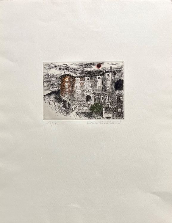 Marco Richterich (1929-1997) Radierung Handsigniert (Gebraucht) in Hochdorf für CHF 5 – mit ...