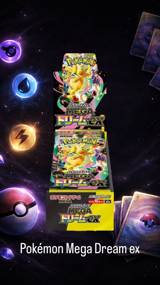 Pokémon Mega Dream EX Booster Box JP - Neu & OVP!🔥 (Neu und ...