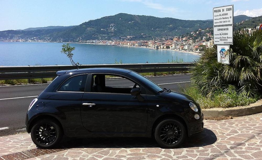 FIAT 500 Twinair 8V noire 2012 (Gebraucht) in Les Giettes für CHF 4000 ...