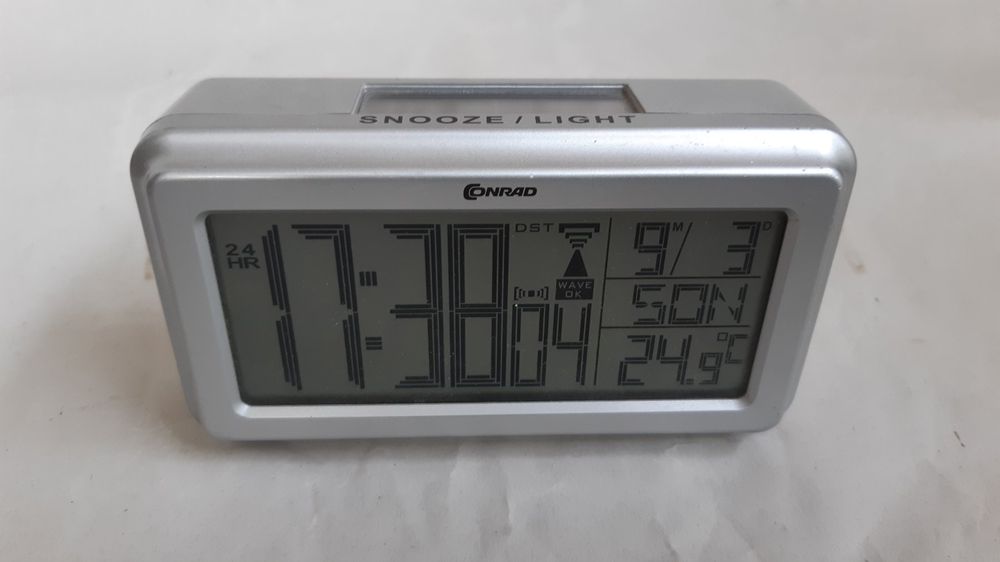Solar-Funkwecker Conrad Electronic 39A6 | Kaufen auf Ricardo
