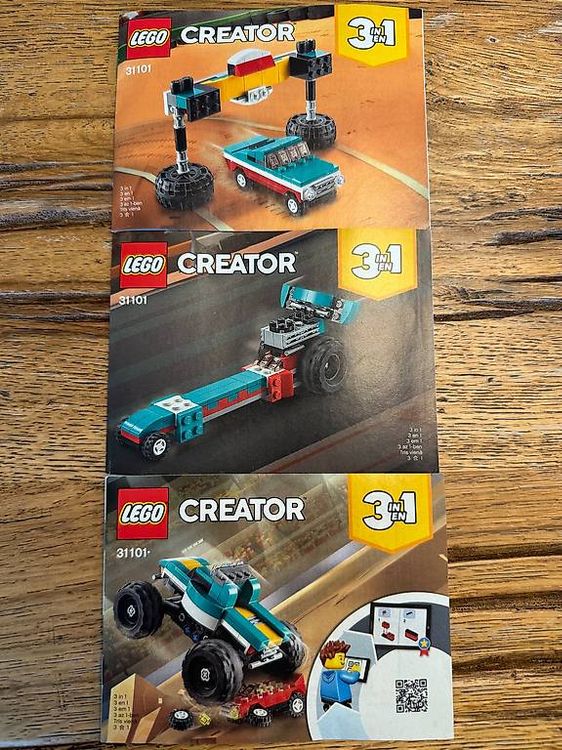 LEGO Creator 31101 Monster-Truck 3 in 1 (Gebraucht) in Belp für CHF 25 ...