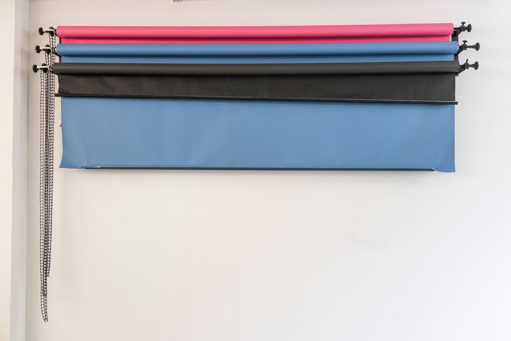 Manfrotto Hintergrundsystem Expan mit 2 Rollenhalterungen (Gebraucht ...