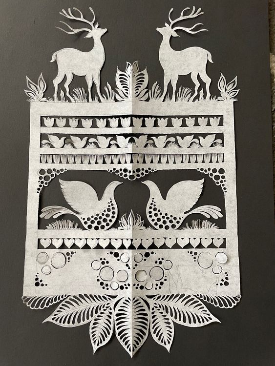 Scherenschnitt von Anita Buri (Neu (gemäss Beschreibung)) in Konolfingen für CHF 87 – mit ...