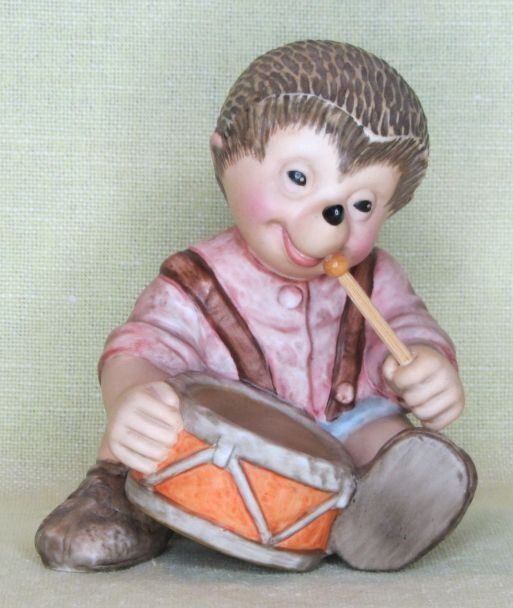 Goebel - Mecki's Sohn mit Trommel - Porzellan | Kaufen auf Ricardo