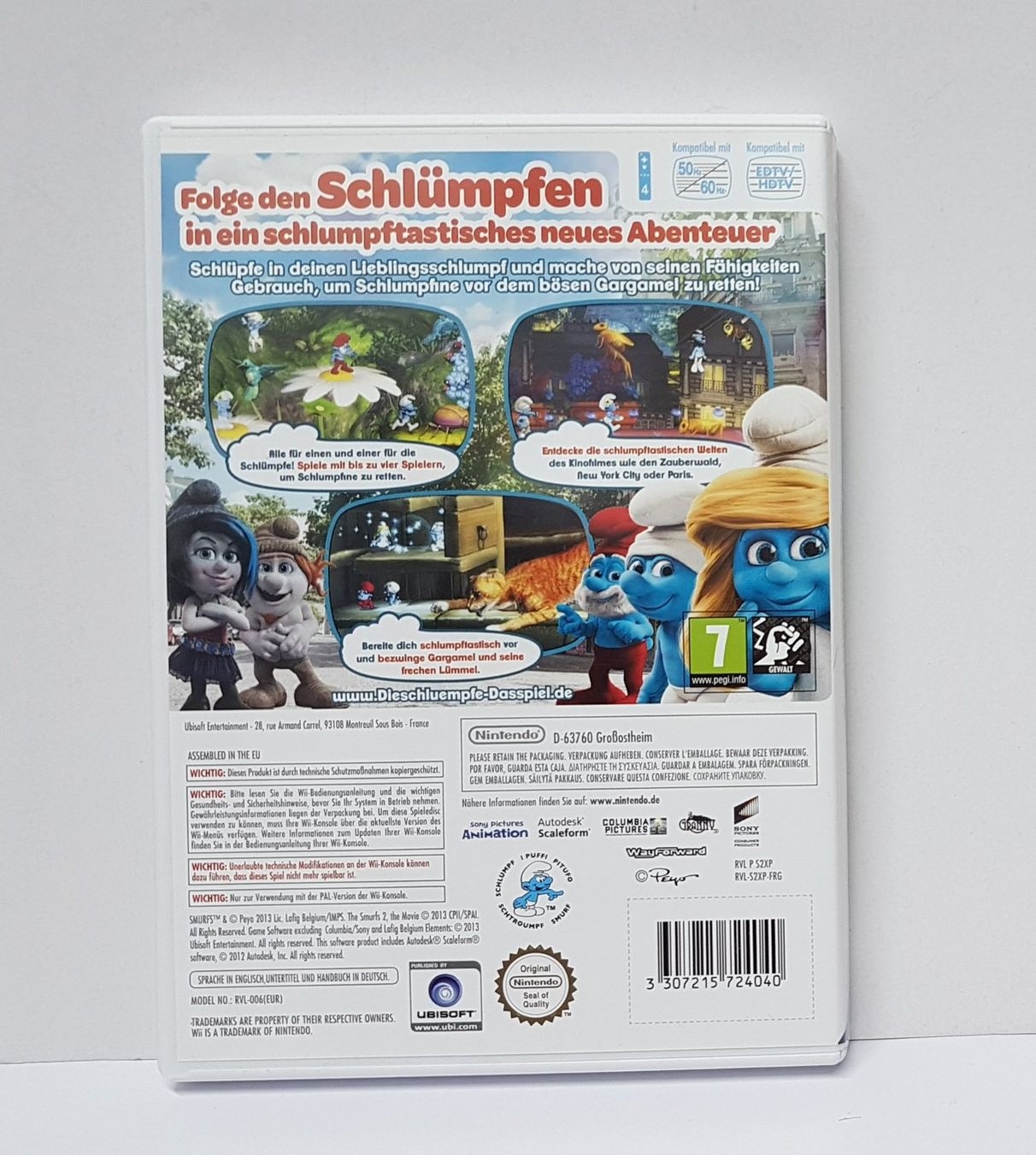 Die Schlümpfe 2 Rette Schlumpfine vor Gargamel Wii (Gebraucht) in ...