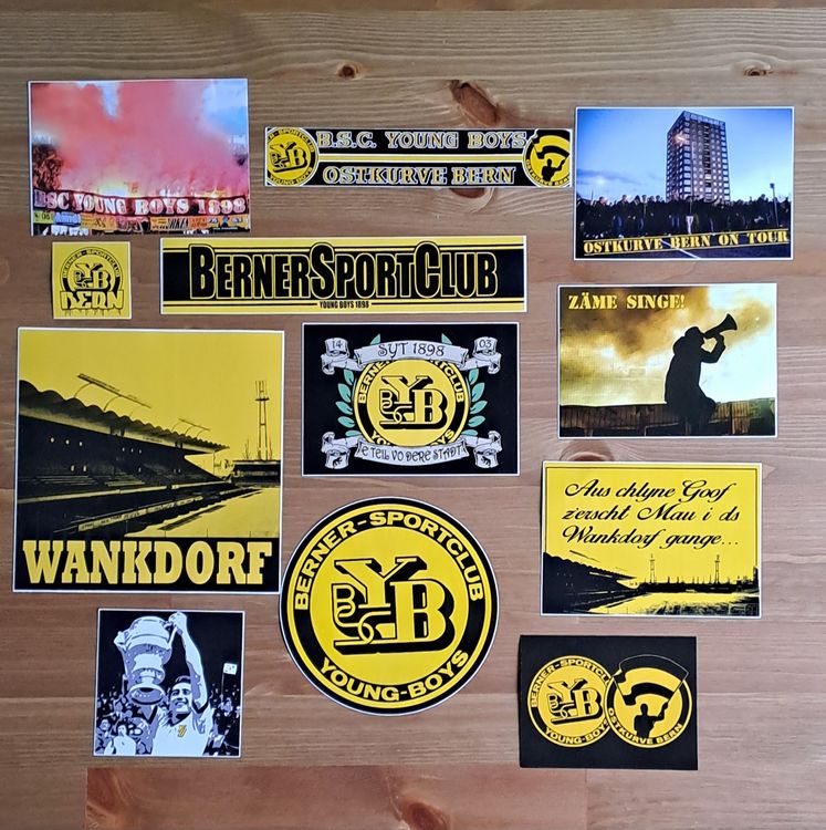 ALTE BSC YOUNG BOYS OSTKURVE STICKER (Neu (gemäss Beschreibung)) in für ...