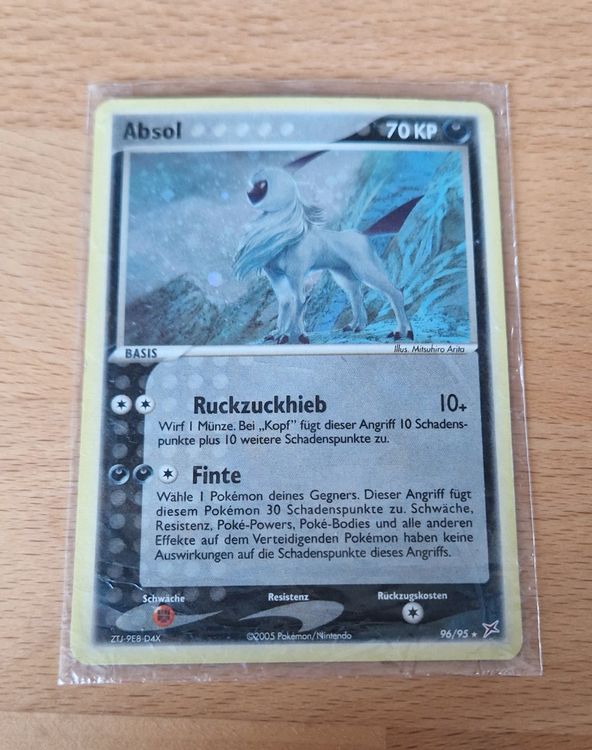 Pokémon Trading Card Game - Absol 96/95 Holo rare (Gebraucht) in Jona ...