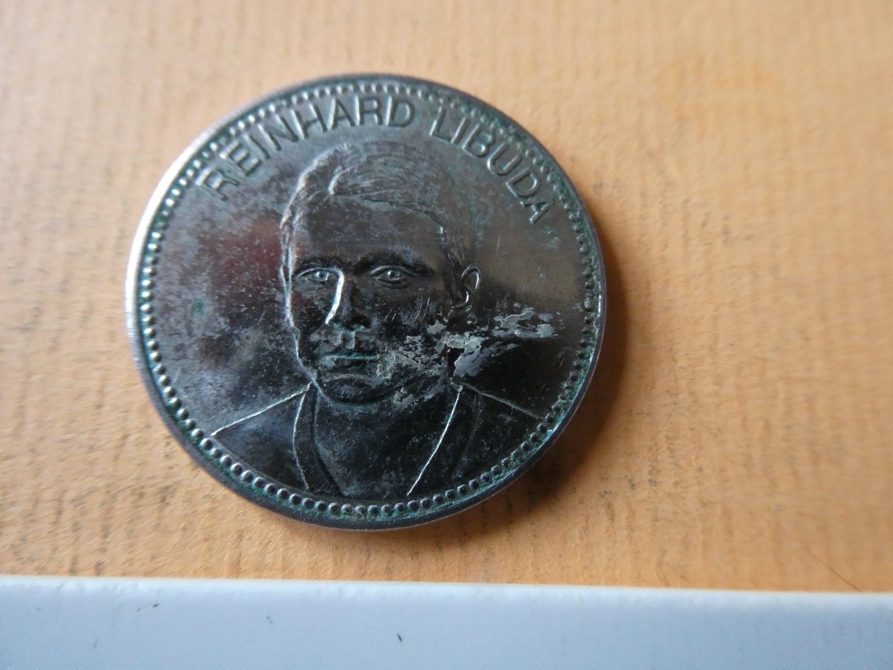 Shell-Medaille 30 mm, Fussball WM Mexiko70, Reinhard Libuda (Gebraucht ...