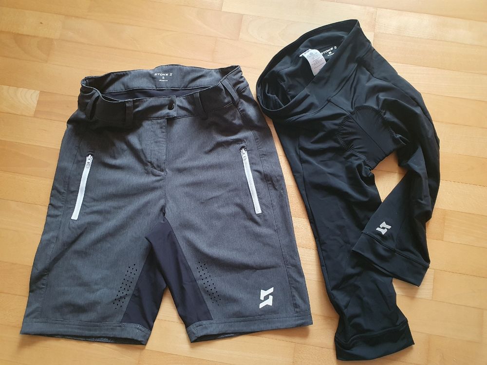 Stoke Bike Hosen mit Innenhosen 3/4 (Gebraucht) in Giswil für CHF 21.5 ...