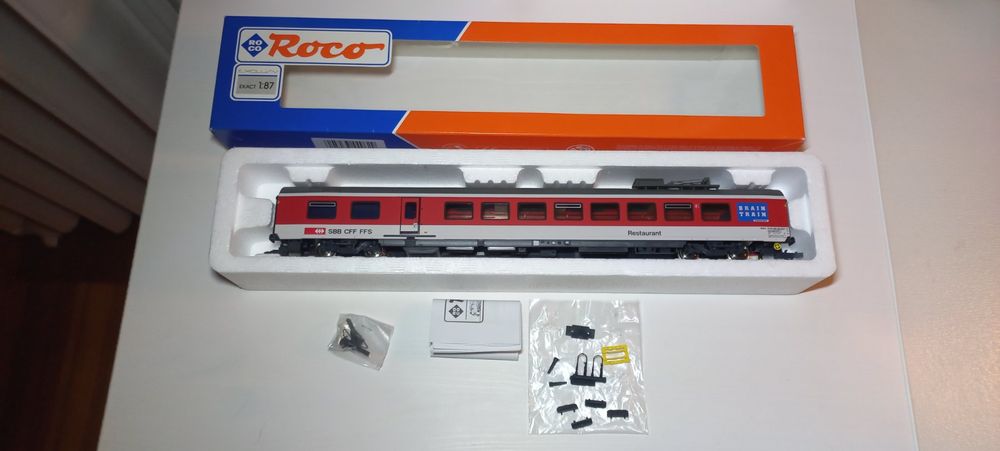 Roco 44962 SBB Ew IV WRm Restaurant H0 exact 1:87 DC, neu (Neu und ...