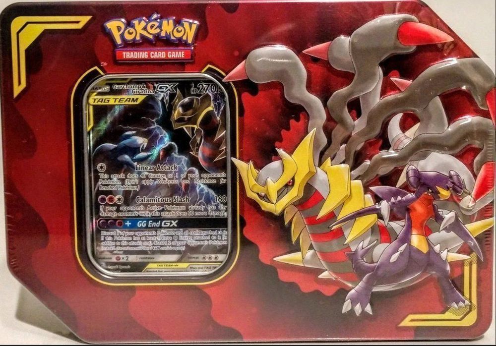 Garchomp & Giratina GX Tin | Kaufen auf Ricardo