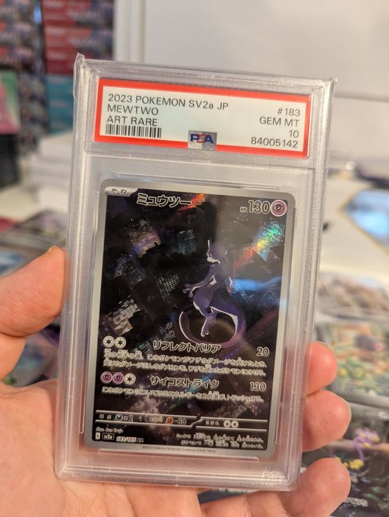 Pokemon - Mewtwo 183 - Pokemon 151 (sv2a) *PSA 10*JP (Neu (gemäss ...