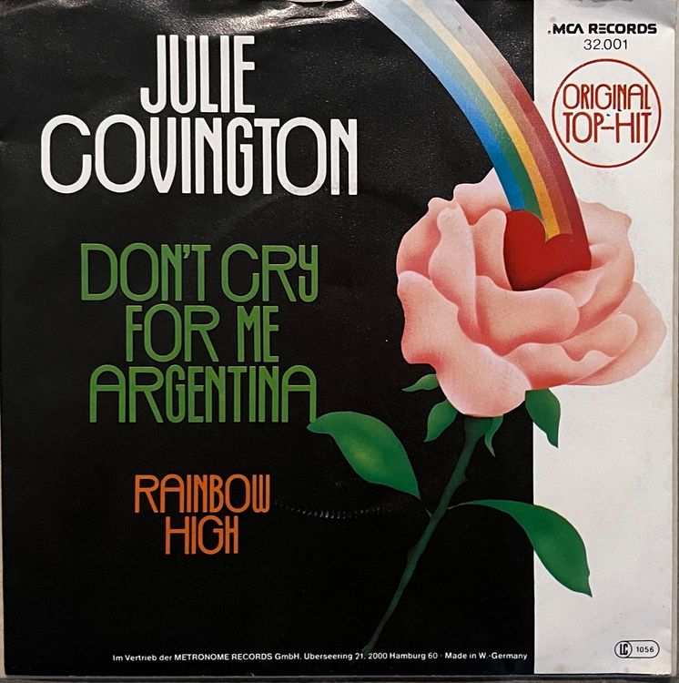 JULIE COVINGTON - DON'T CRY FOR ME ARGENTINA | Kaufen auf Ricardo