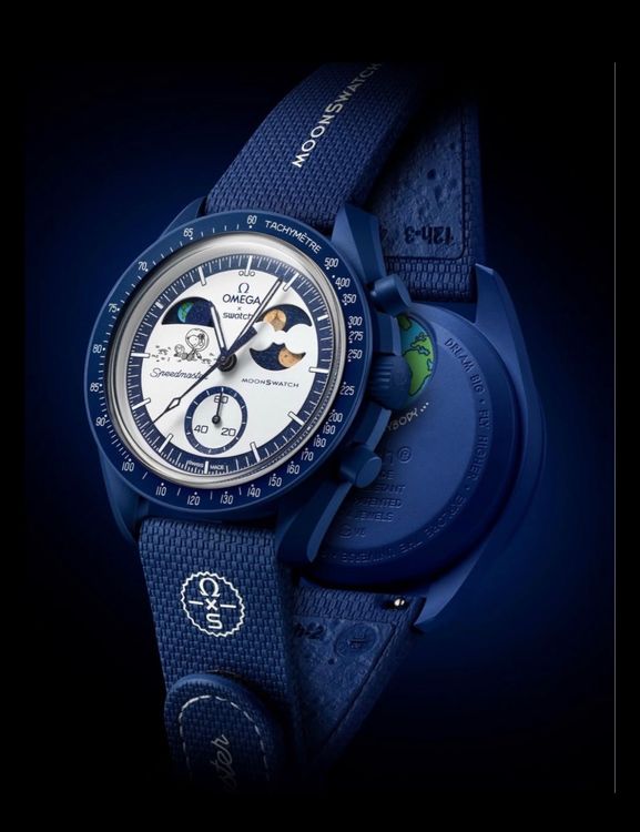 Omega x Swatch - MISSION TO EARTHPHASE Moonshine Gold (Neu und originalverpackt) in Selzach für ...