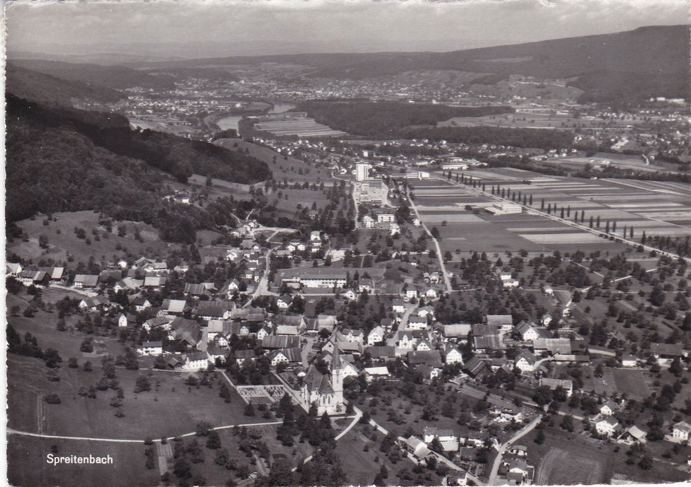 Spreitenbach (Aarg) Flugaufnahme 1961 | Kaufen auf Ricardo