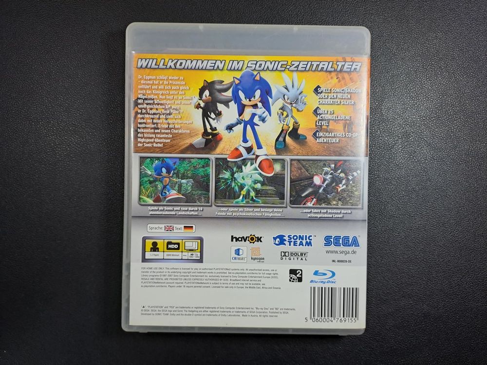 Sonic The Hedgehog PS3 (Gebraucht) in Herisau für CHF 19.9 – mit ...
