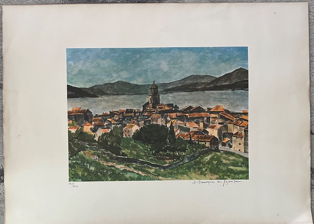 Berg Ansicht Litho Unl.Sig (Gebraucht) in Root für CHF 19 – mit Lieferung auf Ricardo kaufen