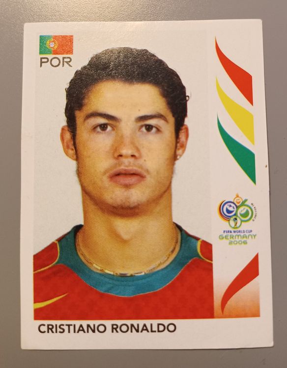 Panini WM 2006 Cristiano Ronaldo Sticker 298 Fifa World Cup | Kaufen ...