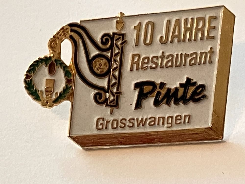 1 Pin Restaurant Pinte Grosswangen 10 Jahre (Gebraucht) in Basel für ...