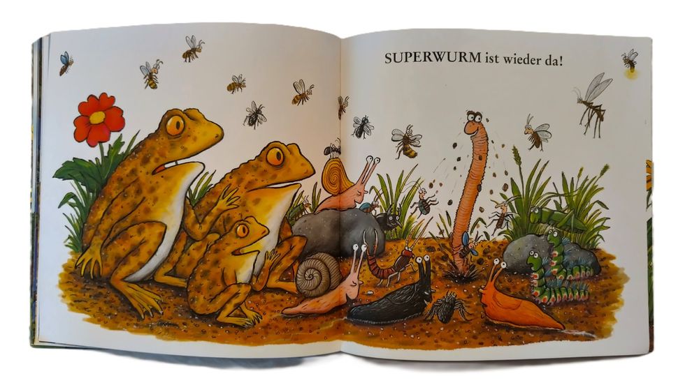 Superwurm / Bilderbuch von Axel Scheffler (Grüffelo) (Gebraucht) in ...