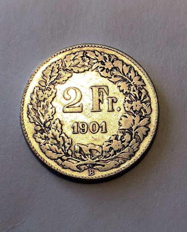 2 Fr. Jg. 1901 | Kaufen auf Ricardo