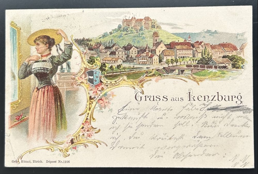 Gruss aus Lenzburg Litho (Gebraucht) in Horw für CHF 28 – mit Lieferung auf Ricardo kaufen