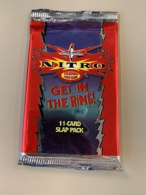 WCW Wrestling NITRO Trading Card Game Booster (Neu und originalverpackt ...