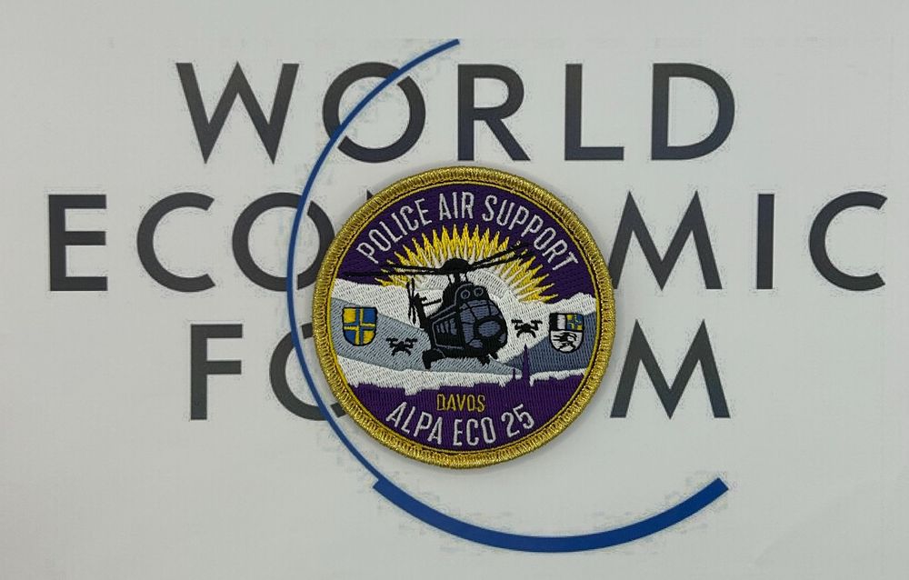 WEF Police Air Support Alpa Eco 25 / WEF 2025 Goldrand (Neu (gemäss ...