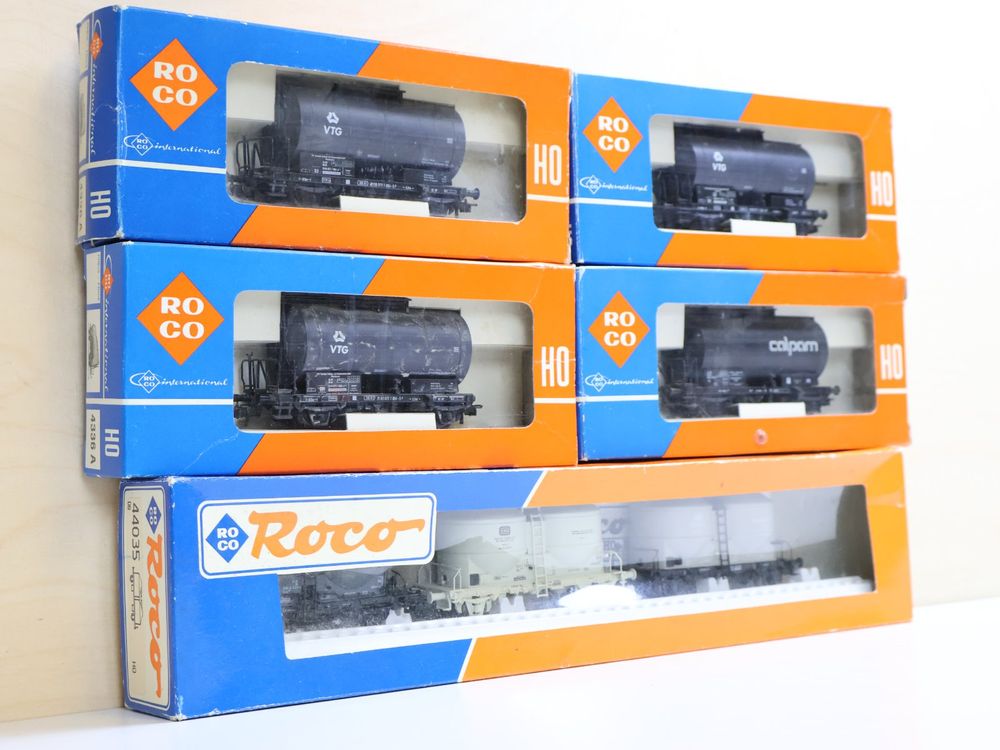 ROCO 7 x VTG & Co Tankwagen Wagen Set - 4336/44035 H0 (Gebraucht) in Winterthur für CHF 45 – mit ...