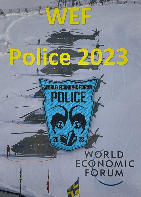 WEF 2023 Police Steinböcke blau (Gebraucht) in Feldkirch für CHF 35 ...