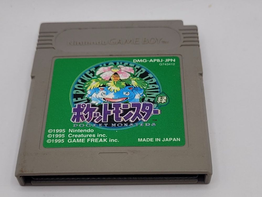 Pokemon Grün Gameboy GB Modul Japan | Kaufen auf Ricardo